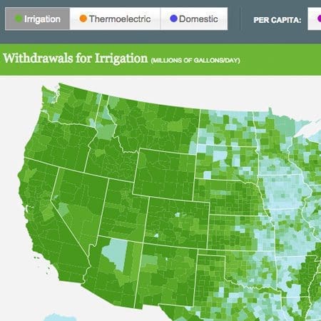 County water use map - The Hamilton Project